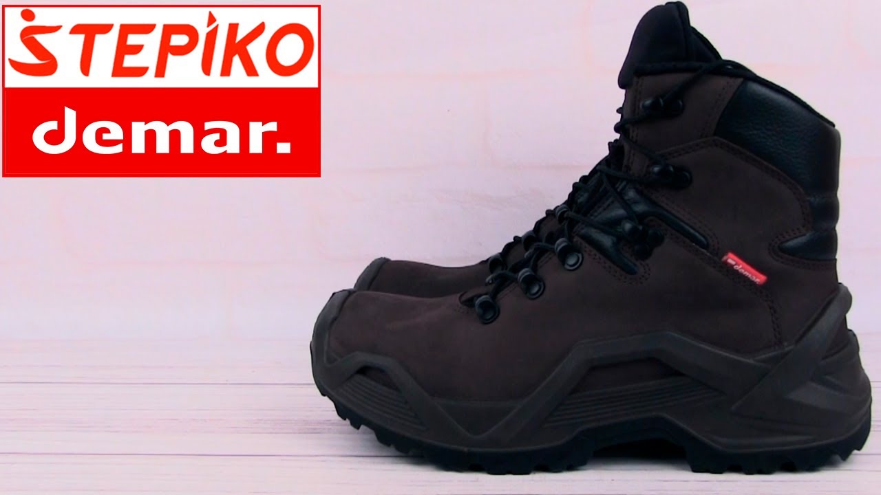 Трекінгові черевики Demar WALD PRO. Видео обзор от www.stepiko.com - YouTube