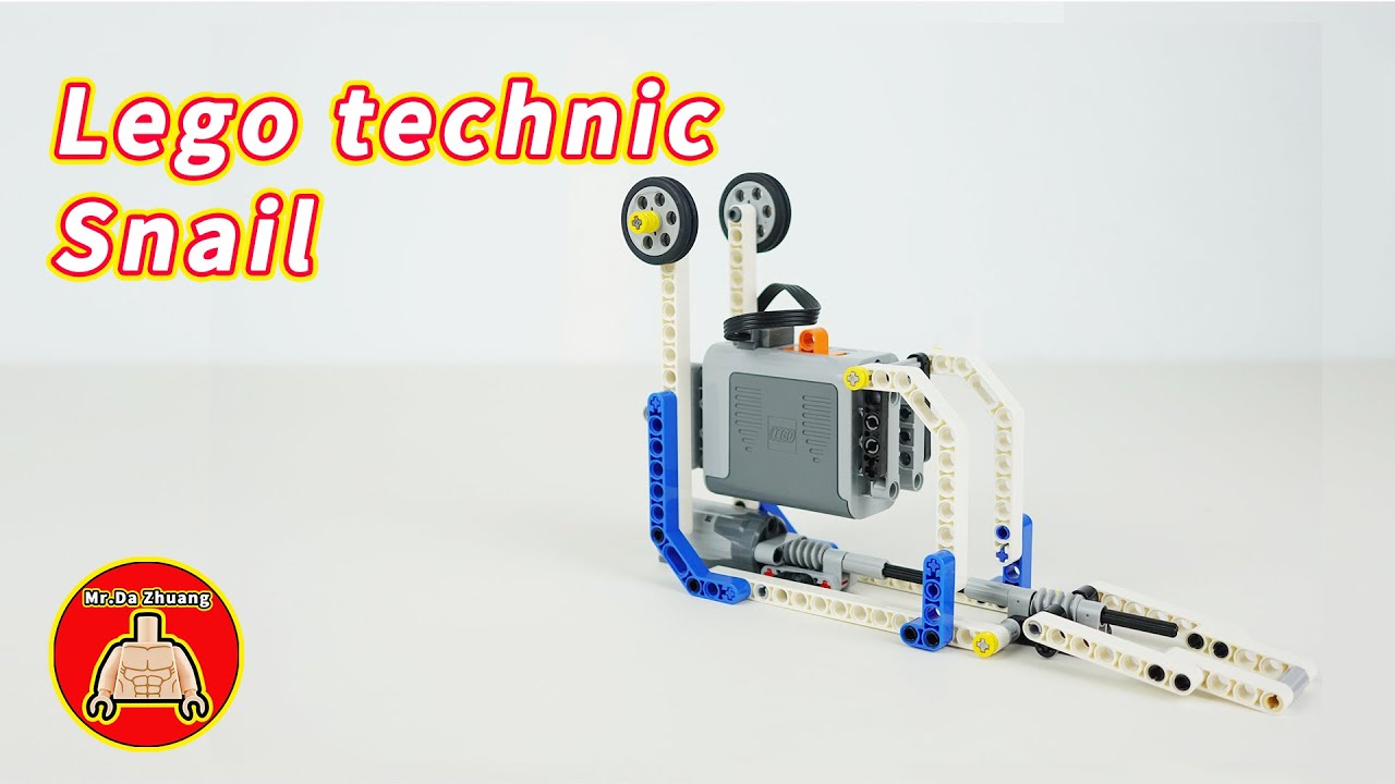 Lego technic snail (building instructions) - YouTube