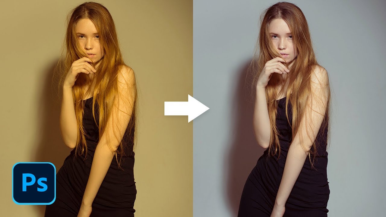 1-Minute Photoshop | Auto Fix White Balance in Photoshop | Photoshop ...