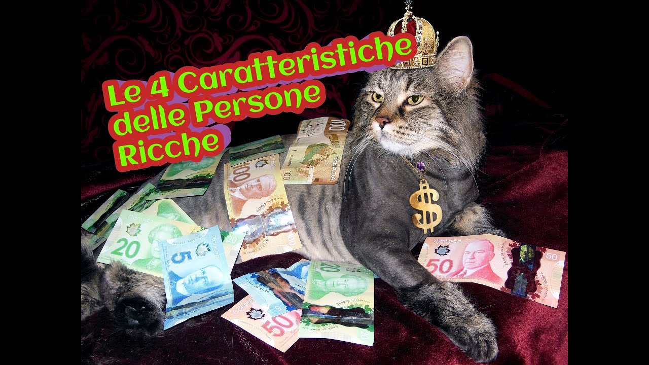 Le 4 Caratteristiche delle Persone Ricche - YouTube