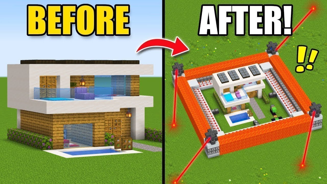 I BUILT MINECRAFT MOST SAFEST BASE EVER - YouTube