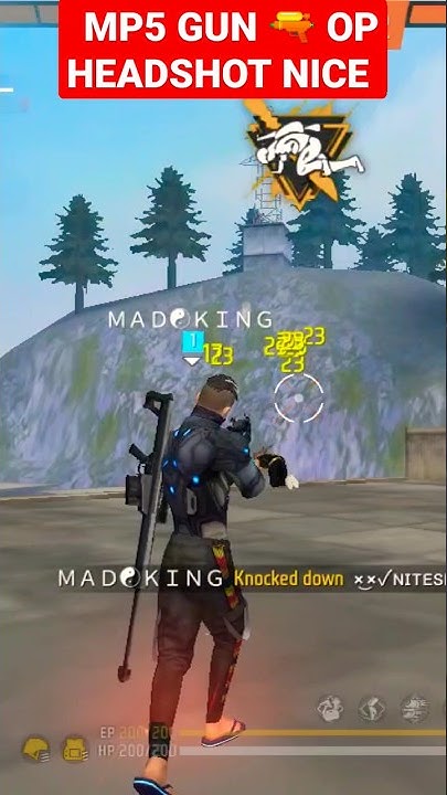 MP5 GUN 🔫 OP HEADSHOT NICE #shorts #freefire - YouTube