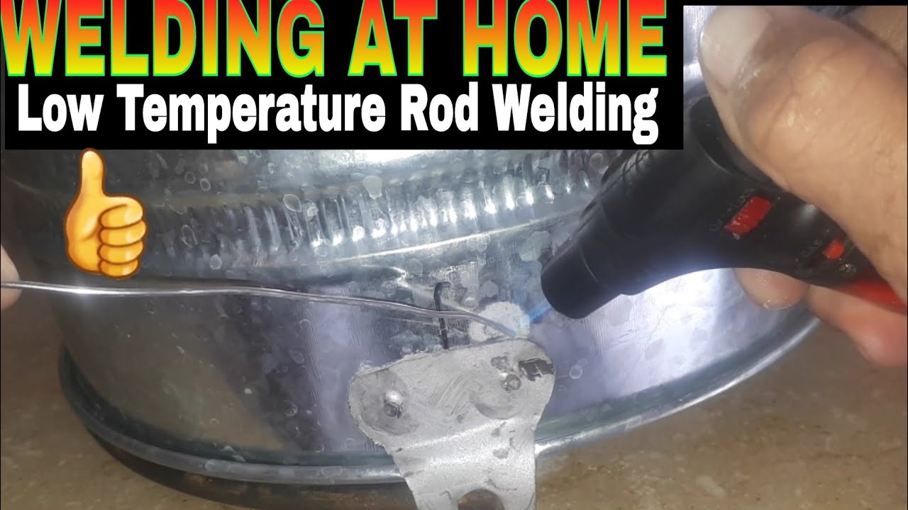 Weldimg At Home Low Temperature ROD Welding Rod Test AttockSharif - YouTube