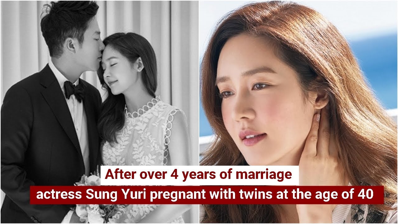 After over 4 years of marriage, actress Sung Yuri pregnant with twins ...