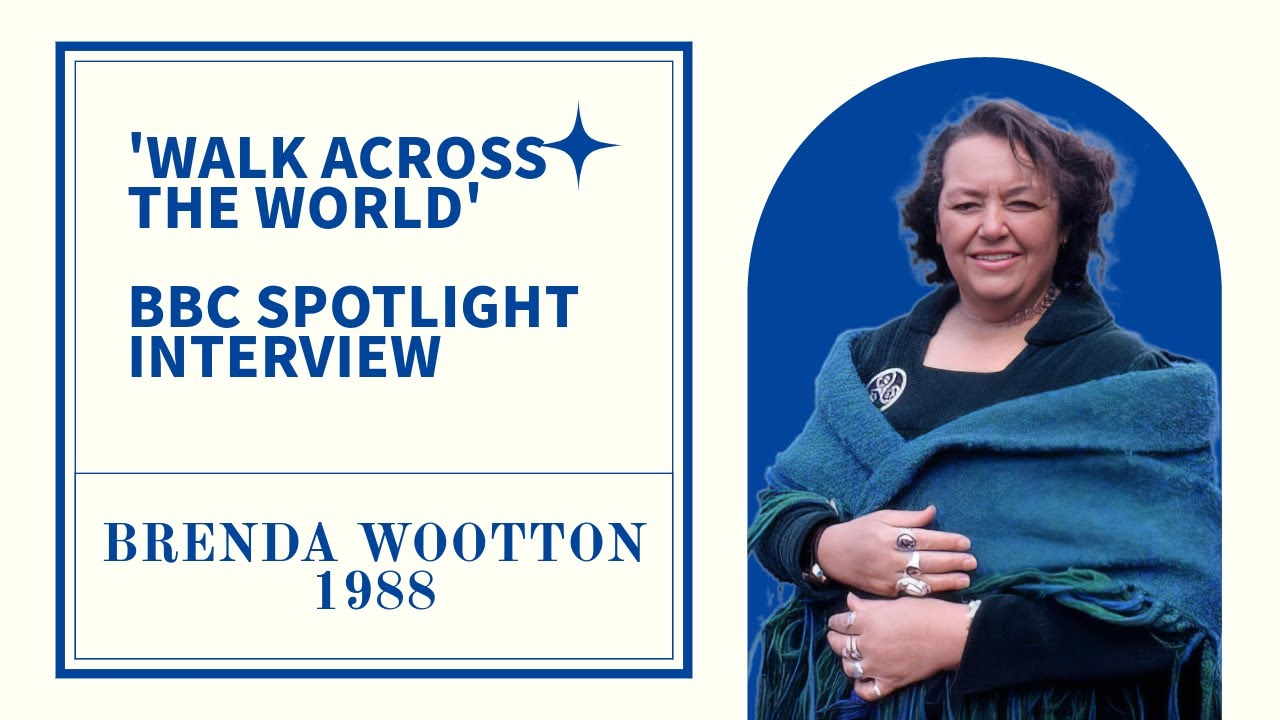Brenda Wootton - Walk Across The World (BBC Spotlight, 1988) - YouTube