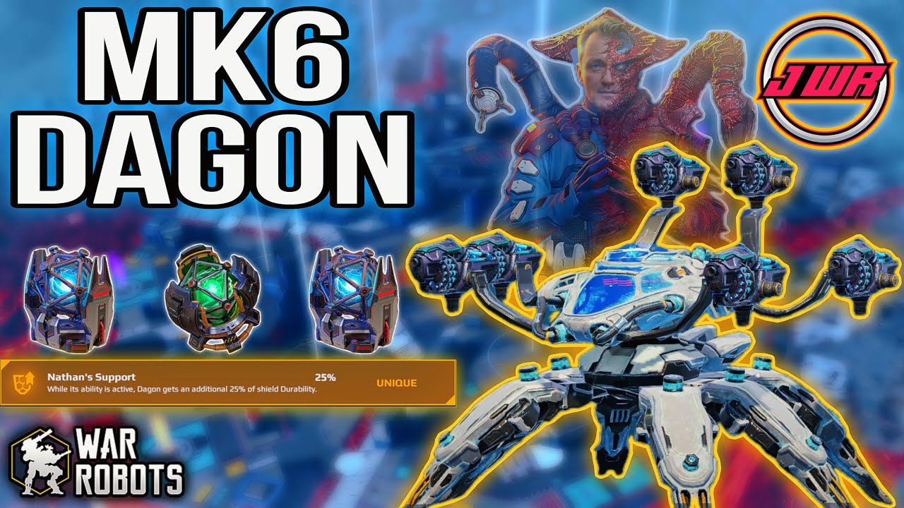 [WR] New Frozen Dagon with 6x Morana weapons are BROKEN! war robots ...