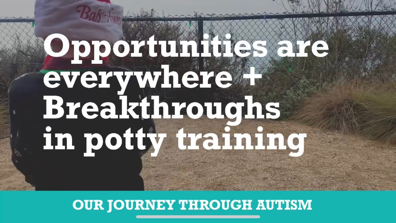 Opportunities everywhere for autistic boy! Potty training breakthrough ...