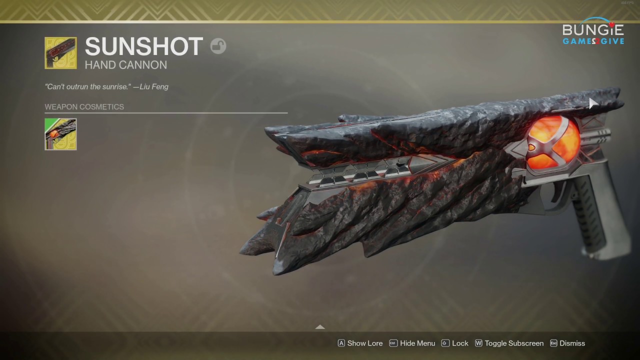 Sunshot is GOOD | Destiny 2 - YouTube