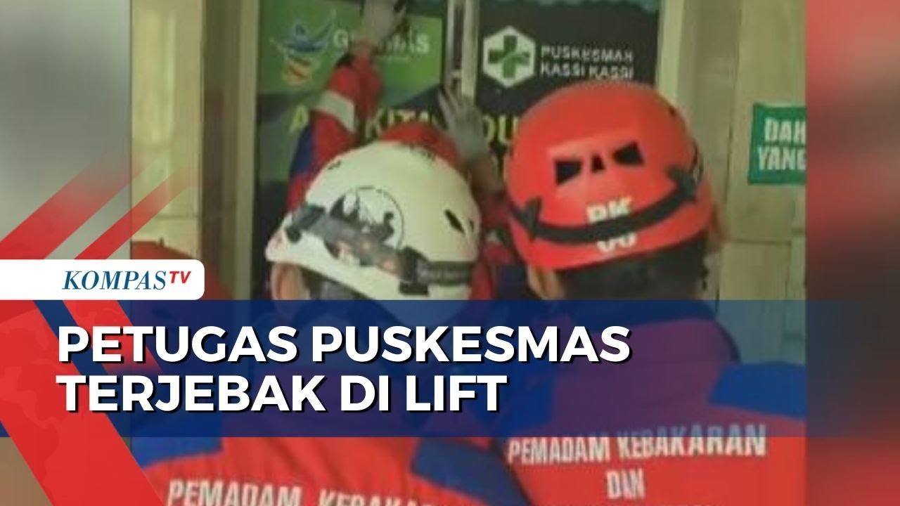 Petugas Puskesmas Terjebak 1 Jam di Lift, Petugas Damkar Turun Tangan ...