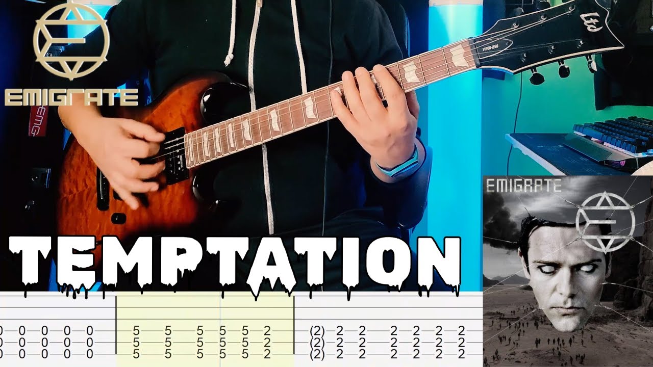 Emigrate - Temptation |Guitar Cover| |Tab| - YouTube