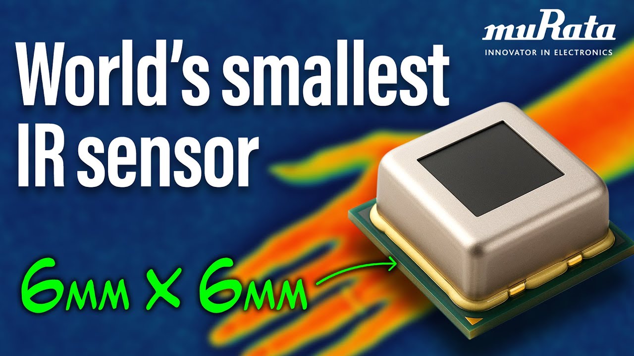 World's Smallest Reflowable I2C IR Sensor - YouTube