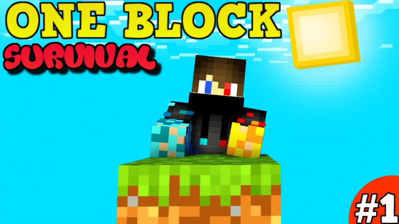 Start A new One Block Survival World /Minecraft Survival Gameplay Part ...