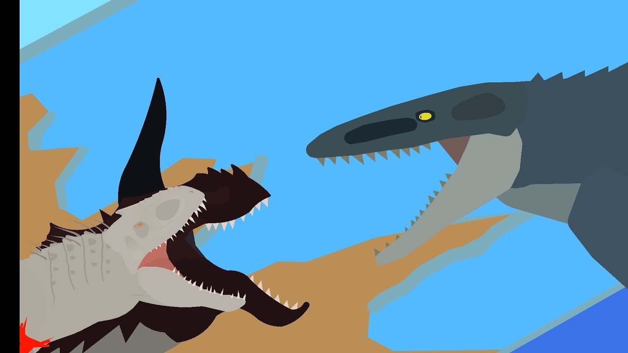 Ultimasaurus Imperatrix vs Mosasaurus.(Part 3) (Ending) - YouTube