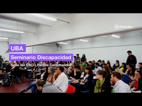 UBA: Seminario de Extensión Discapacidad