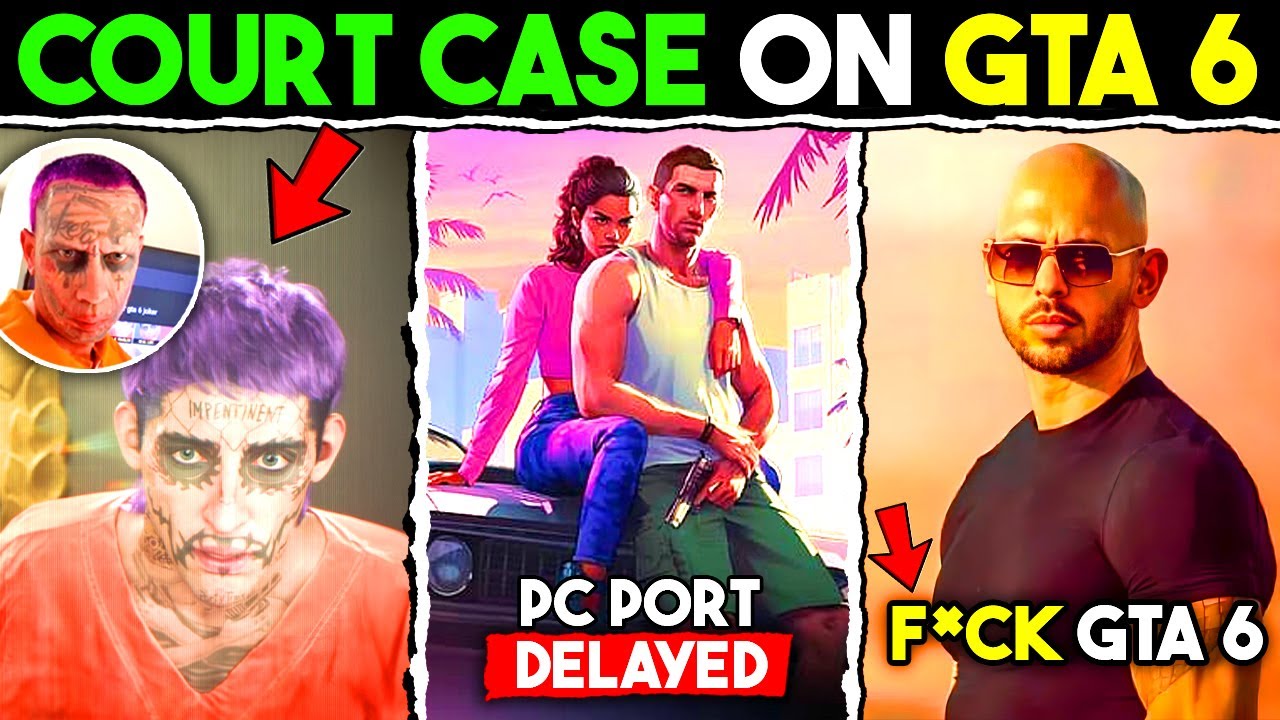 GTA 6 Court Case By Miami Joker😱, GTA 6 Vs SSR, PC Version Delay ...
