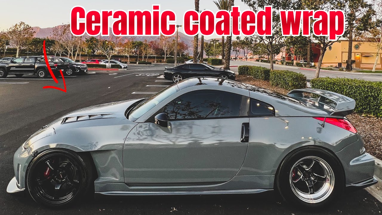 Ceramic Coating My Wrap? - YouTube