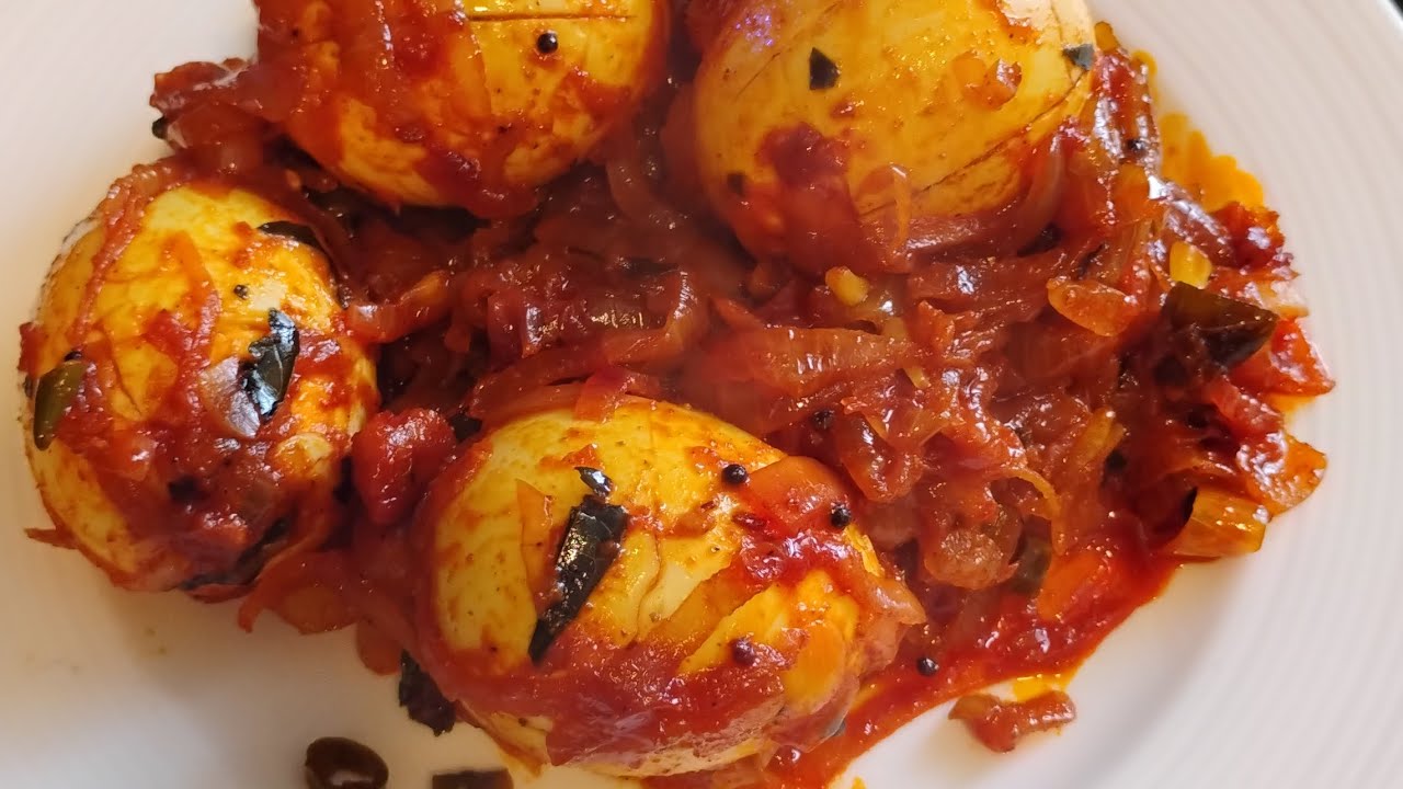 | Egg Roast - Kerala Style Recipe | Mutta Roast Malayalam Recipe - YouTube