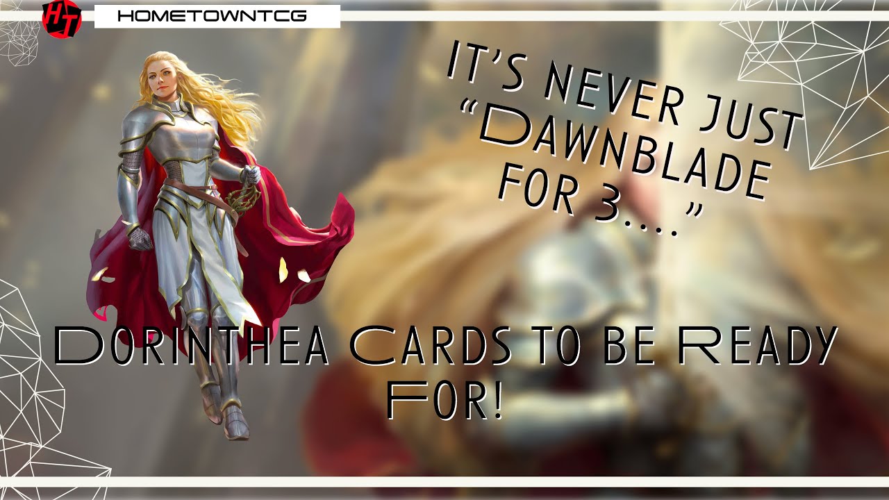Dorinthea Cards to Destroy With - Flesh and Blood TCG - YouTube