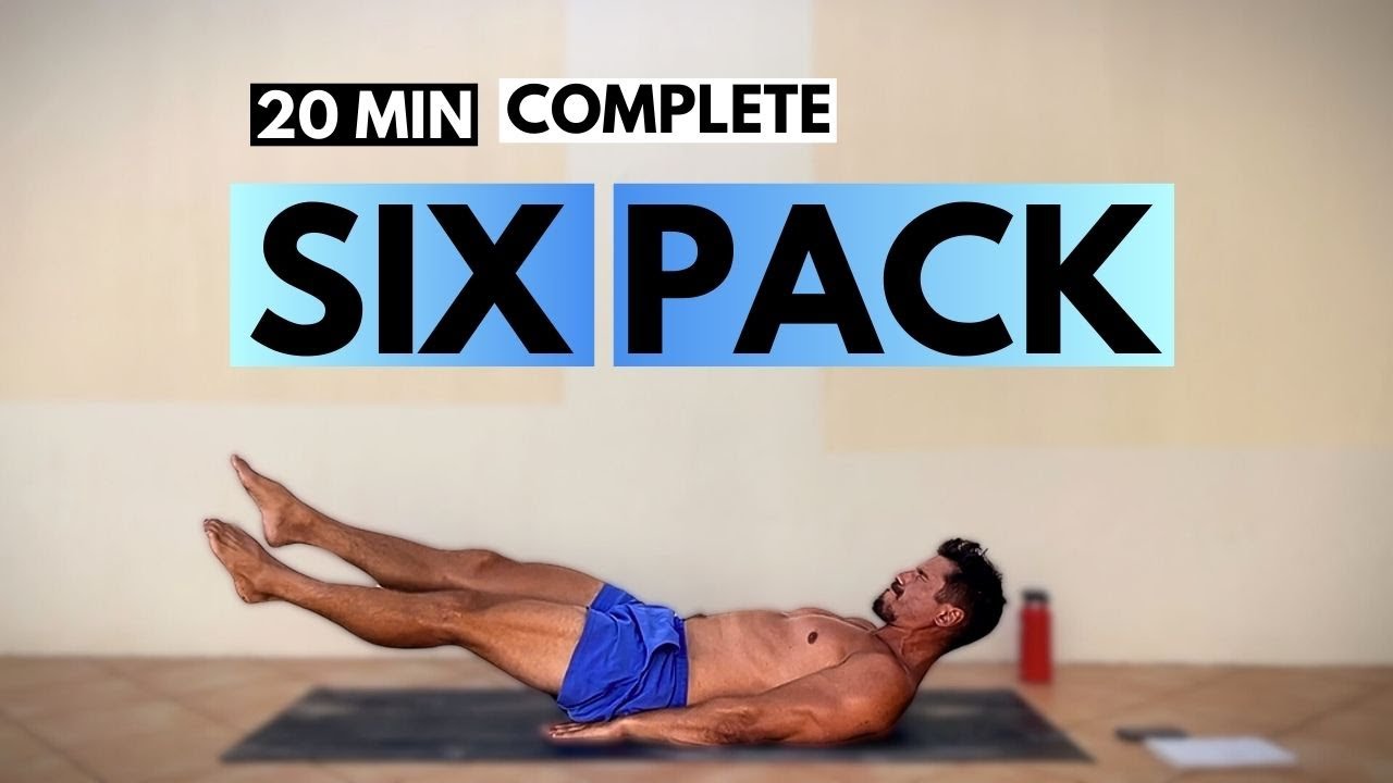 20 Min Complete Six Pack Workout | No Repeats, No Equipment Intense ...