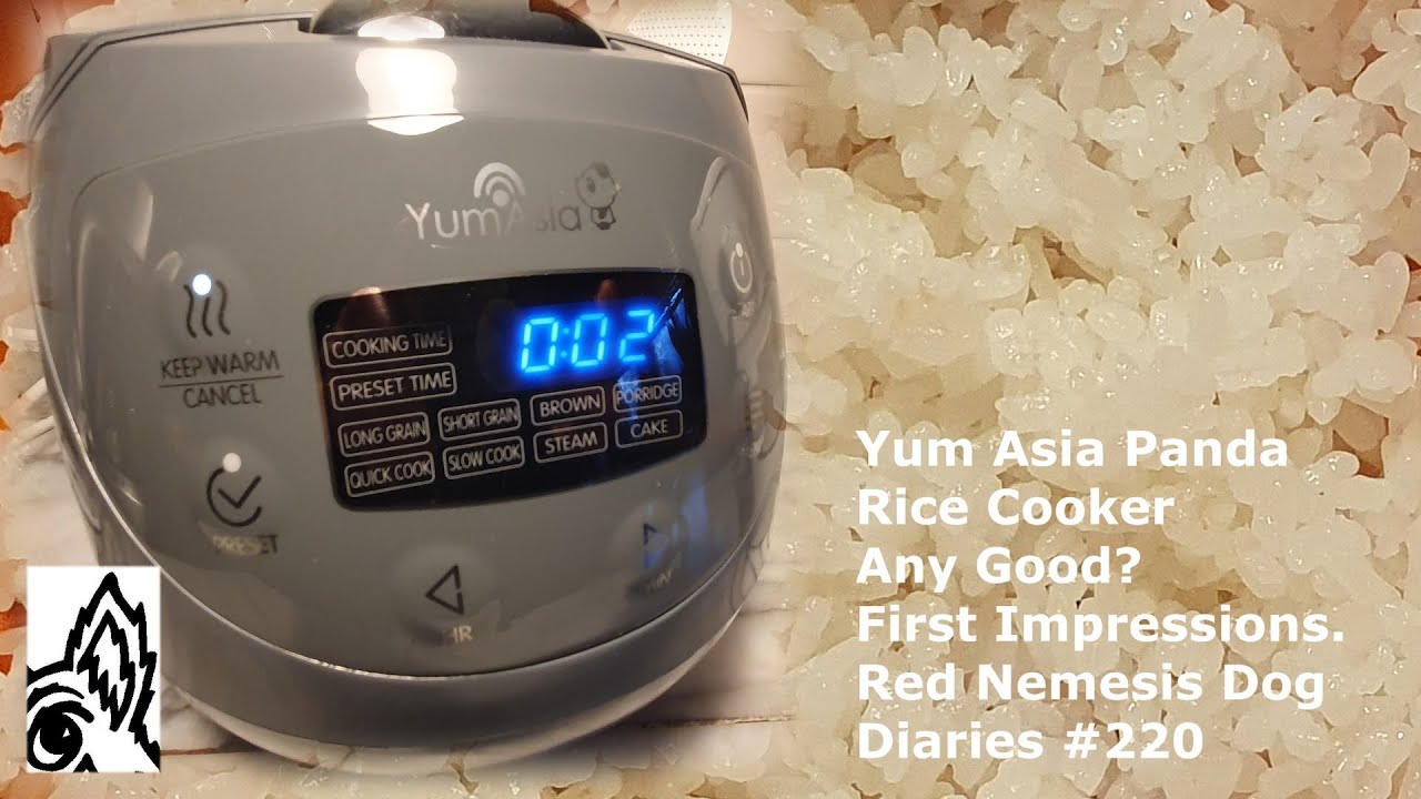 Yum Asia Panda Rice Cooker. Any Good? First Impressions. Red Nemesis ...
