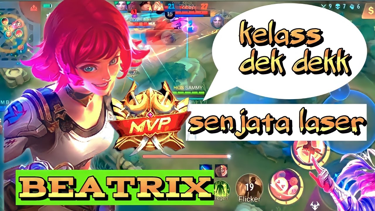 khas Dari Beatrix Senjata Laser MVP - YouTube