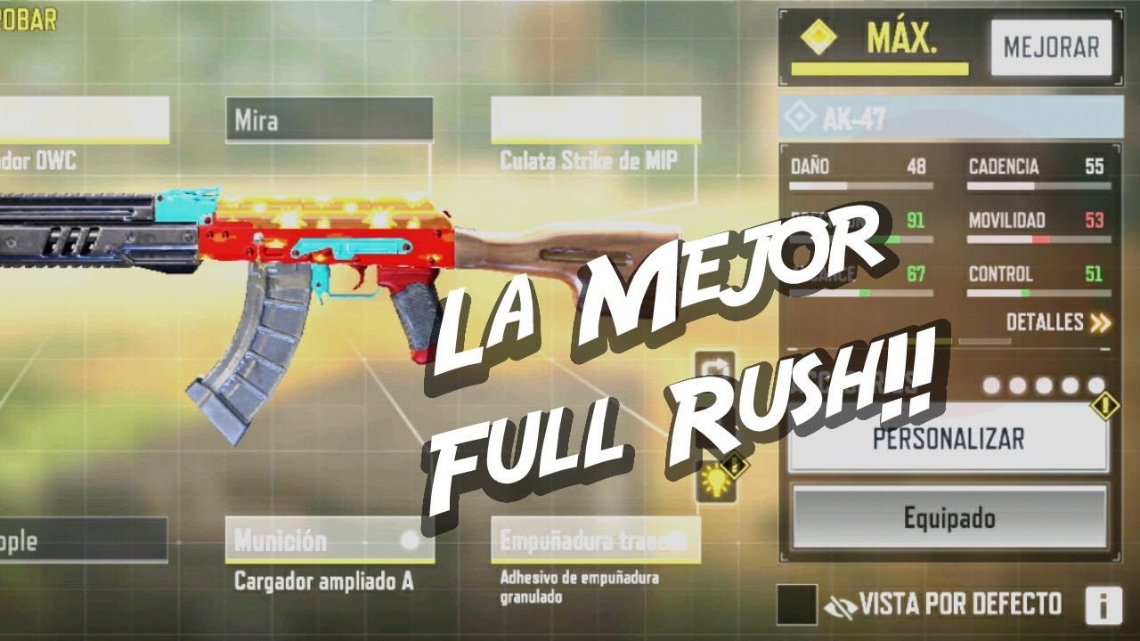 La Mejor Configuracion Para La Ak - 47 - CODM - YouTube
