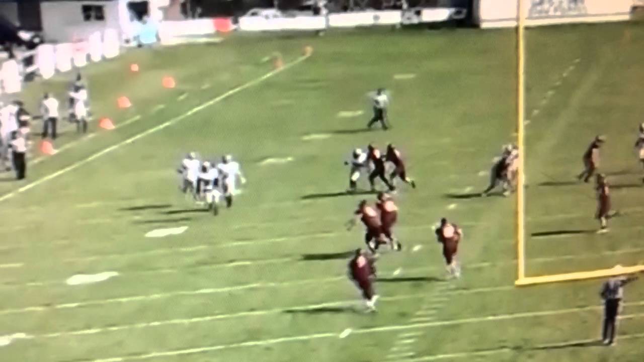 Michael McKeen-Pancake Block On Kickoff Return - YouTube