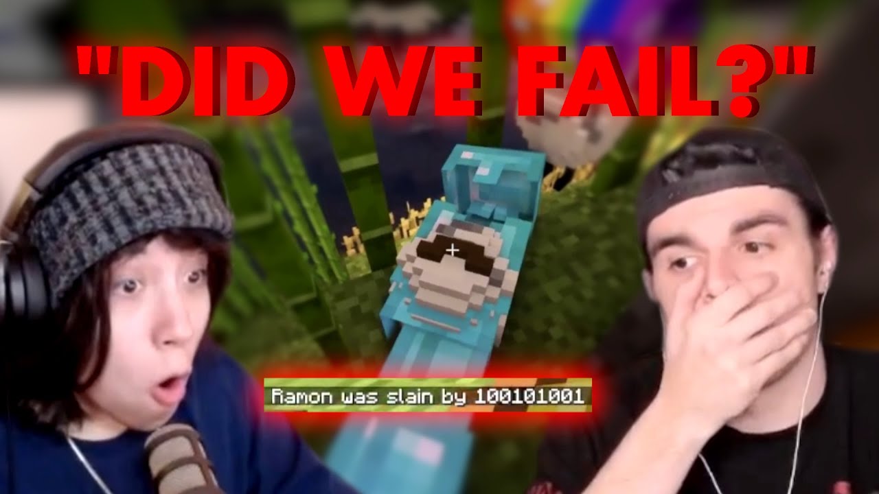 TODAS las reacciones a la "muerte" de RAMON 😭 QSMP COMPILACIÓN - YouTube