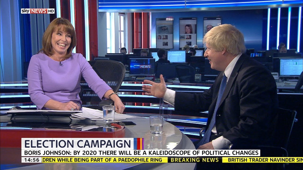 Kay Burley Asks Boris Johnson Whether He'd Like To Be PM - YouTube