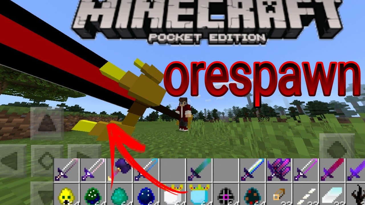 Novo mod/addon de orespawn muito igual o do pc! - YouTube