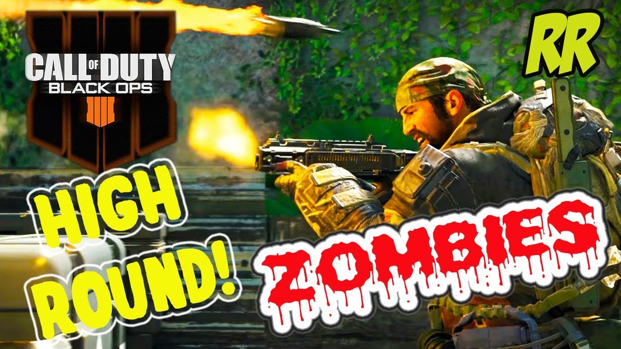 cod black ops 4 high round zombies map 9! with repo! - YouTube