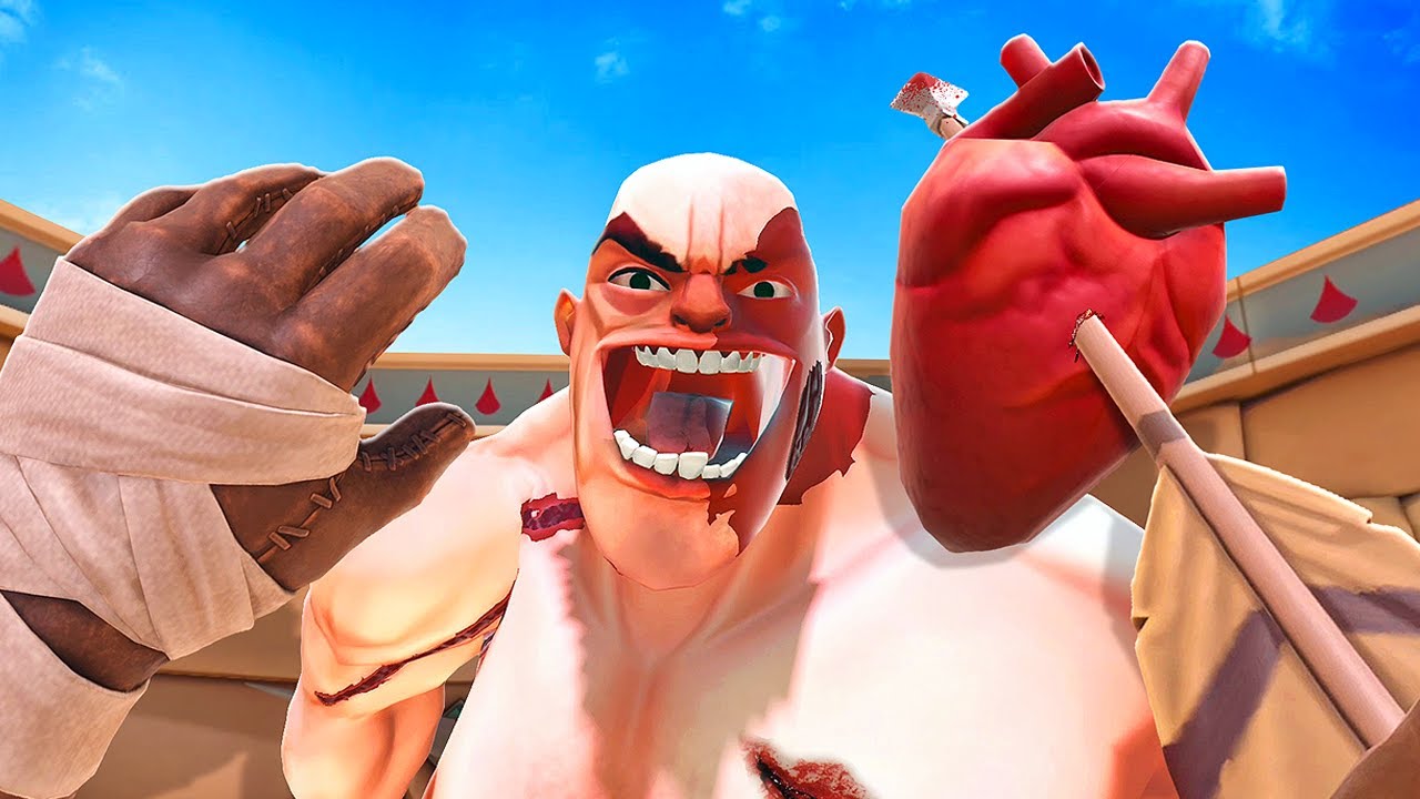 RIPPING Out a Gladiators Heart - Gorn 2 VR - YouTube
