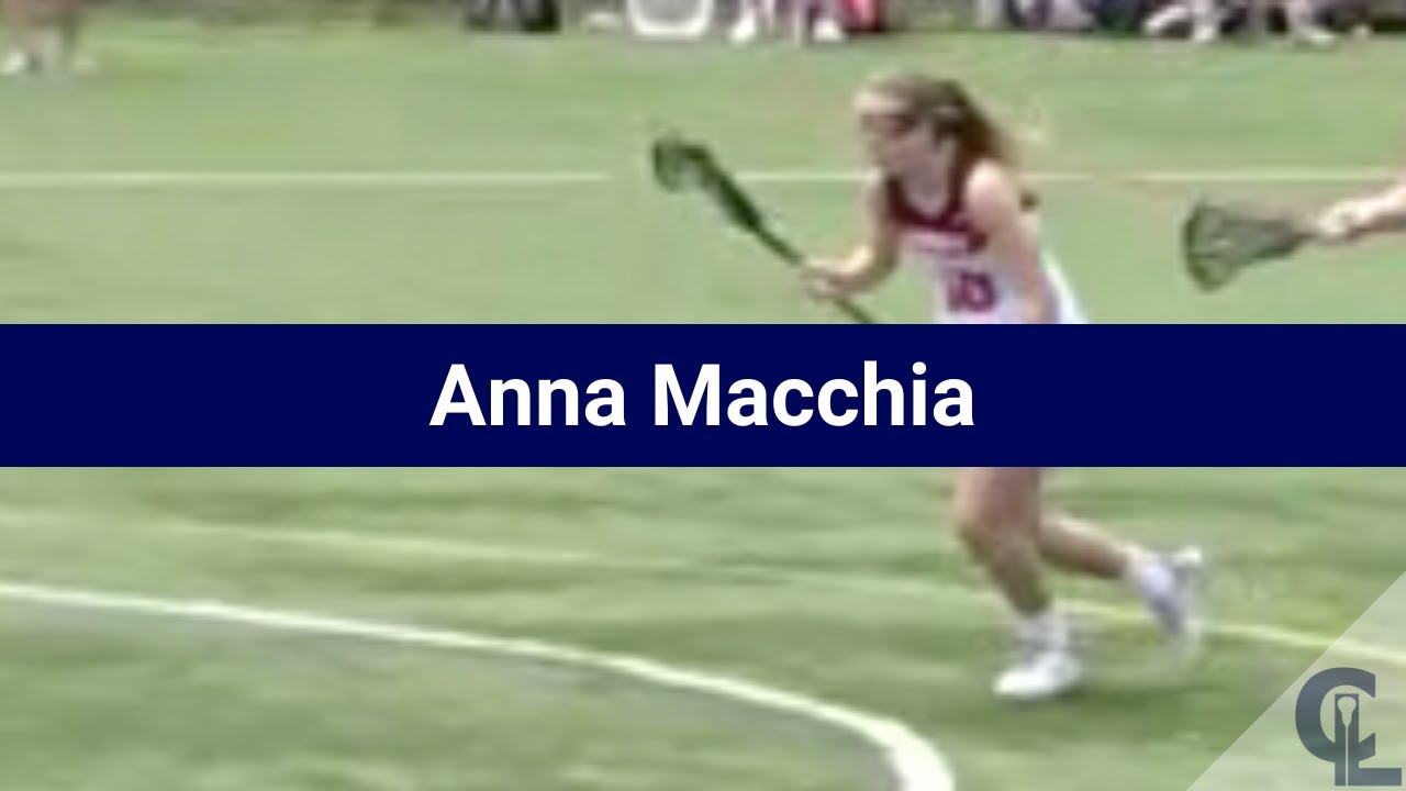 Anna Macchia Lacrosse Highlights - NY 2022 - Att. Mid - YouTube
