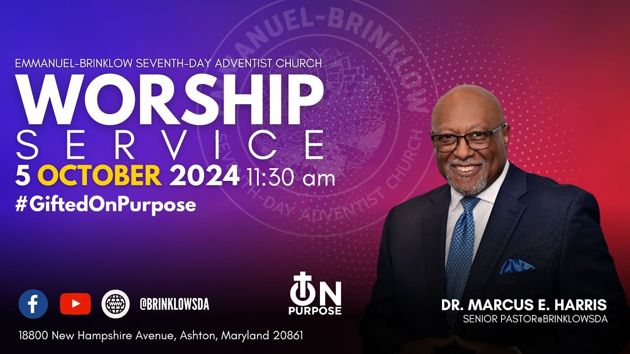 BRINKLOWSDA : Gifted On Purpose - Pastor Marcus Harris - YouTube