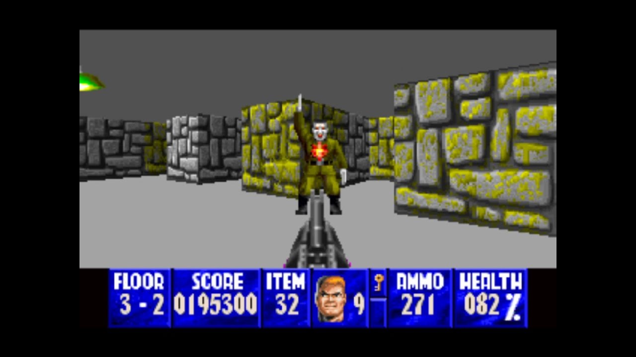 Wolfenstein 3D Panasonic 3DO playthrough - Original Encounter levels 3 ...