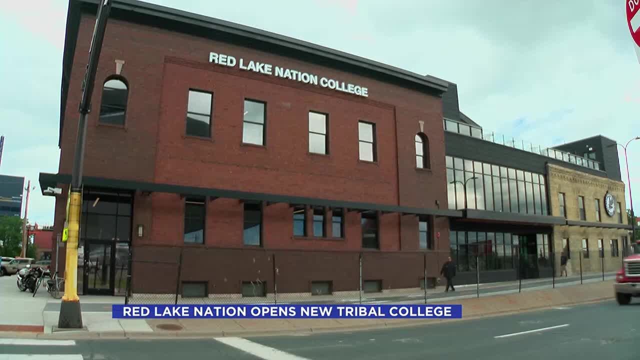 Red Lake Nation Opens New Tribal College - YouTube