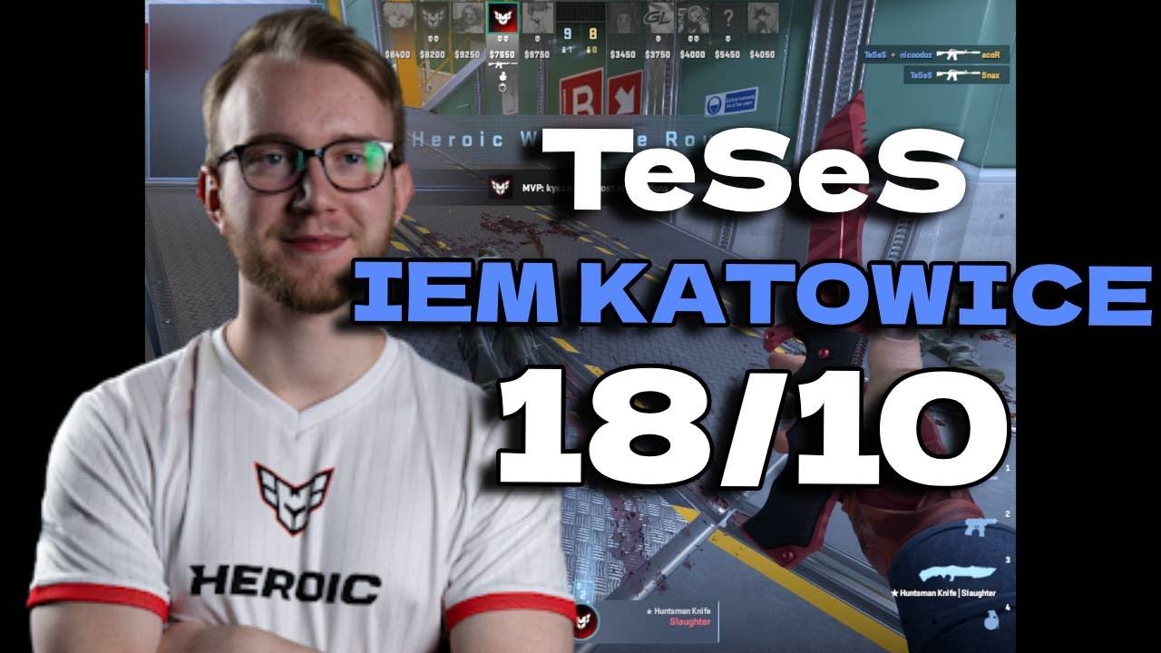 CS2 POV Heroic TeSeS (18/10) vs GamerLegion (Nuke) IEM Katowice 2024 ...