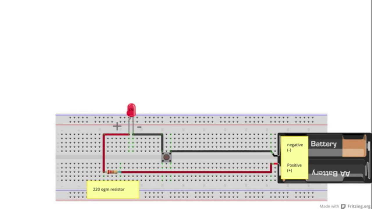 Breadboard Circuit - YouTube
