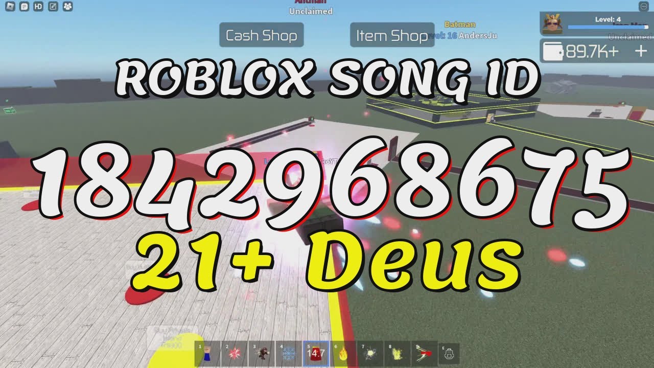 21+ Deus Roblox Song IDs/Codes - YouTube