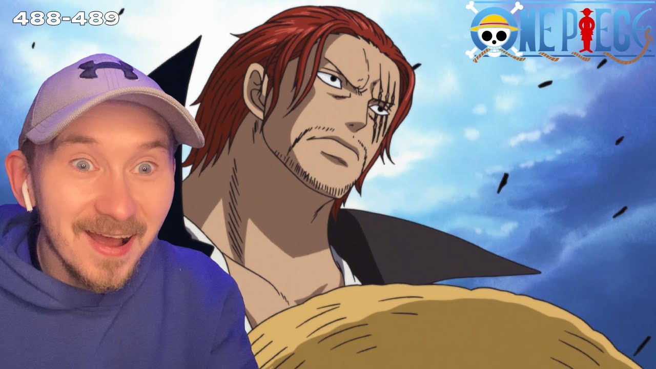 Shanks Arrives And Stops The War! | One Piece Reaction Episode 488-489 ...