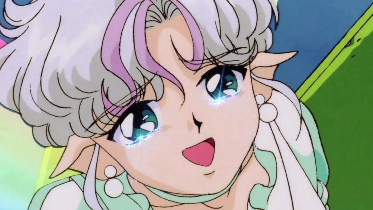 Sailor Moon SuperS The Movie VIZ Dub Perle Cries Colleen O'Shaughnessy ...