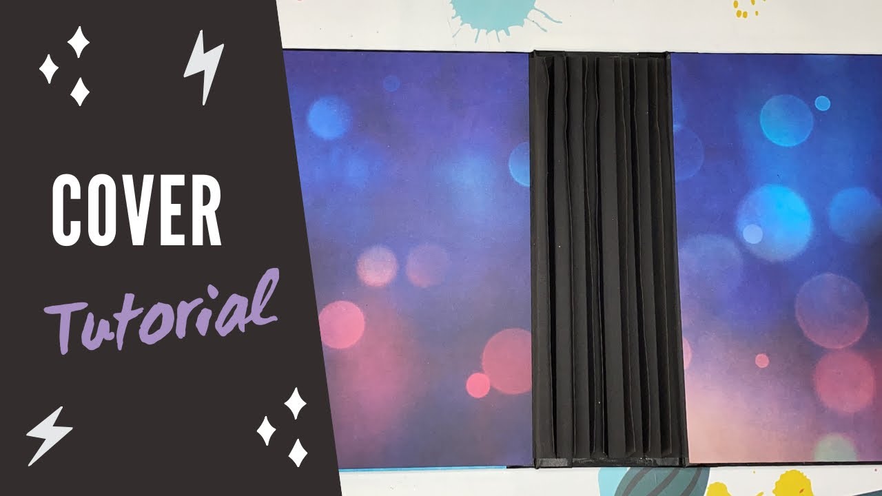 Scrapbook Cover / Base with Canvas Panel | Tutorial | Album Front Cover ...
