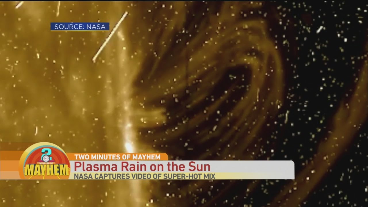 Two Minutes of Mayhem: Plasma Rain on the Sun - YouTube