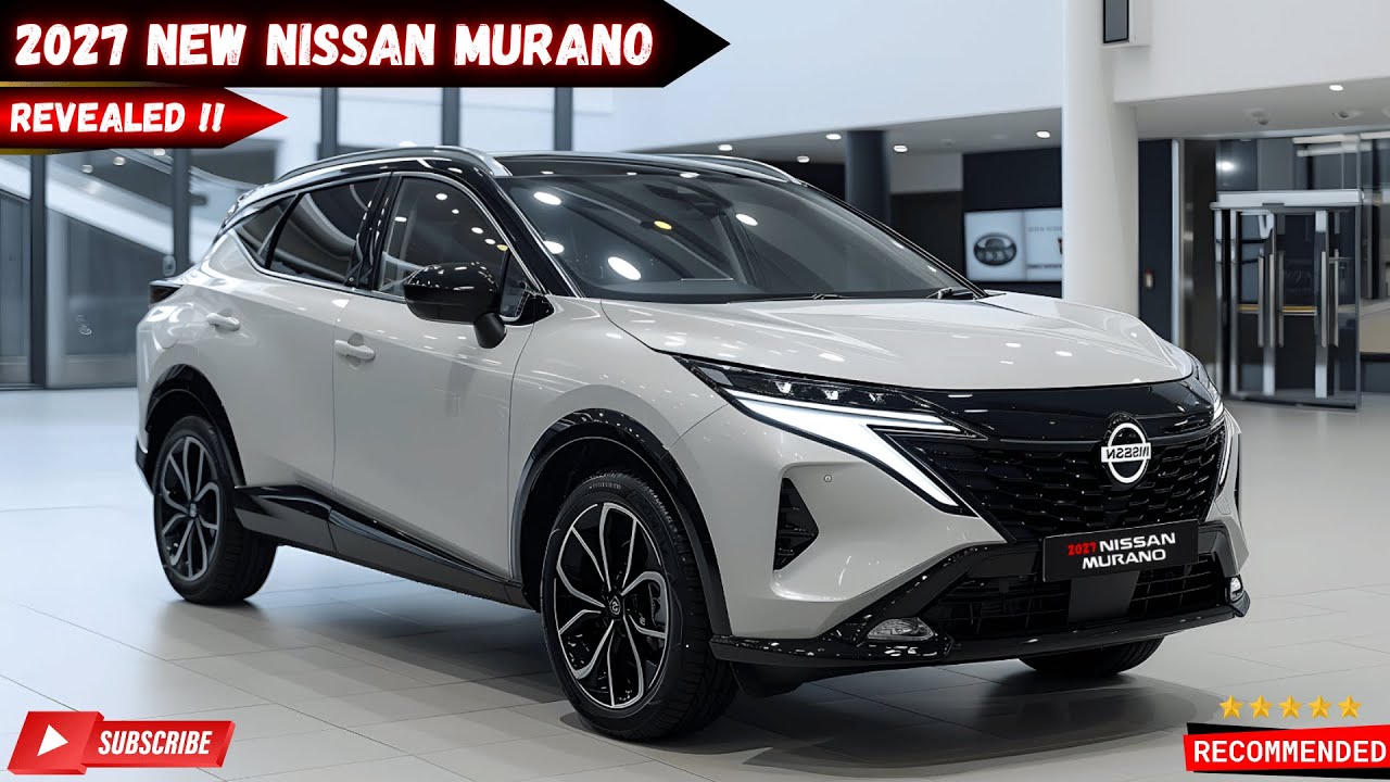 The New 2027 Nissan Murano Breaks Cover — A Luxury SUV That Redefines ...