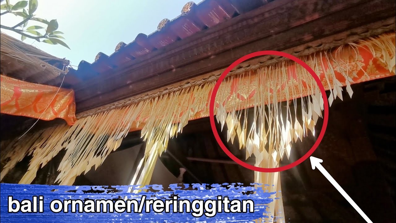 Bali : Tutorial Balinese Ornament / Reringgitan /padi padian suitable ...