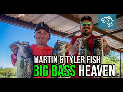 Justin Martin and Tyler Stewart Fish Big Bass Heaven - YouTube