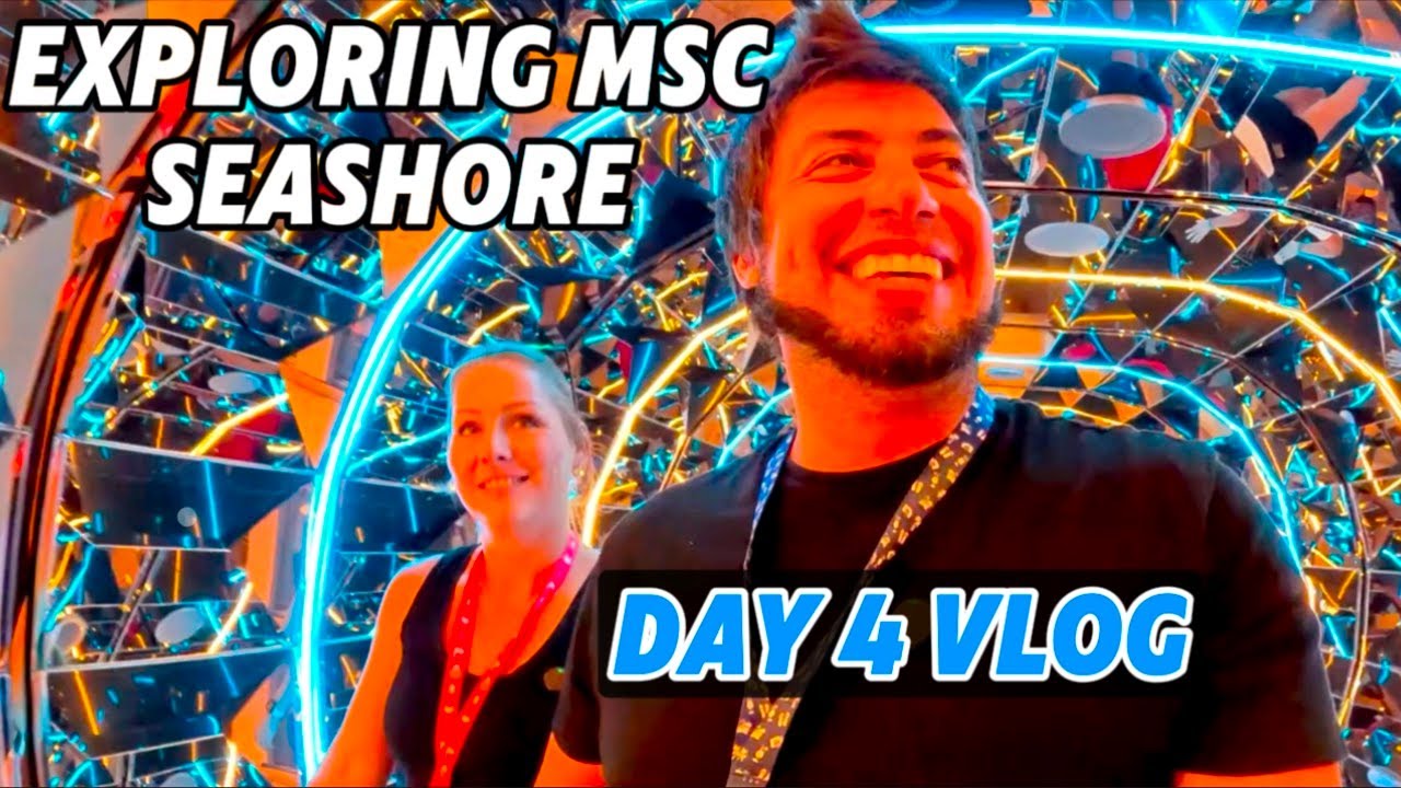 MSC SeaShore Sea Day Vlog | Hiding Ducks, Good Eats & Le Cabaret Rouge ...