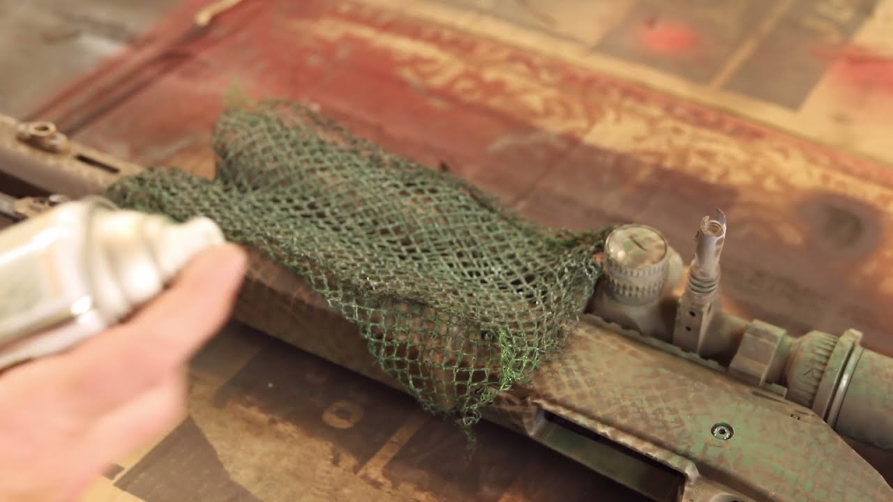 How to paint your rifle - YouTube