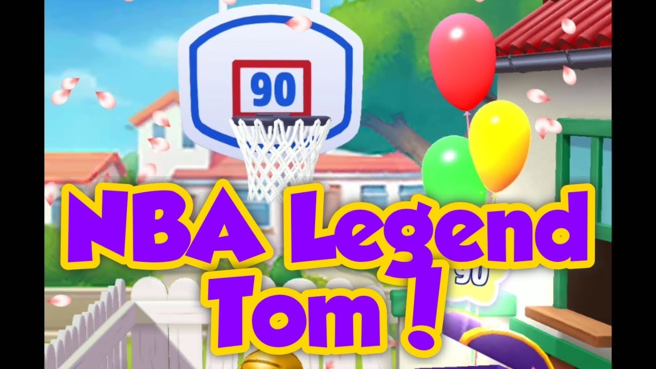 Hall of Fame: NBA Legend Tom scores 90 points! | My Talking Tom 2 ...
