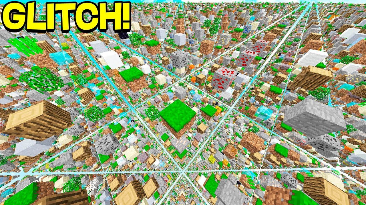 THE CRAZIEST MINECRAFT GLITCH! - YouTube